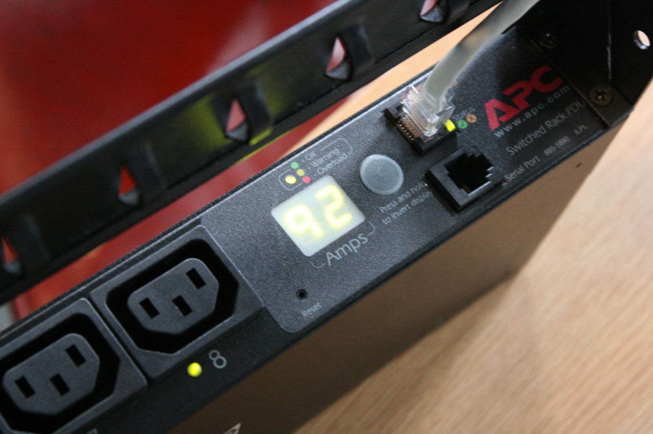 APC AP7920 PDU To Computer Reset Password